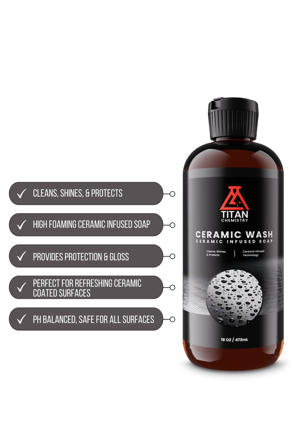 Ceramic Wash - Ceramic Infused Soap – TITAN CHEMISTRY