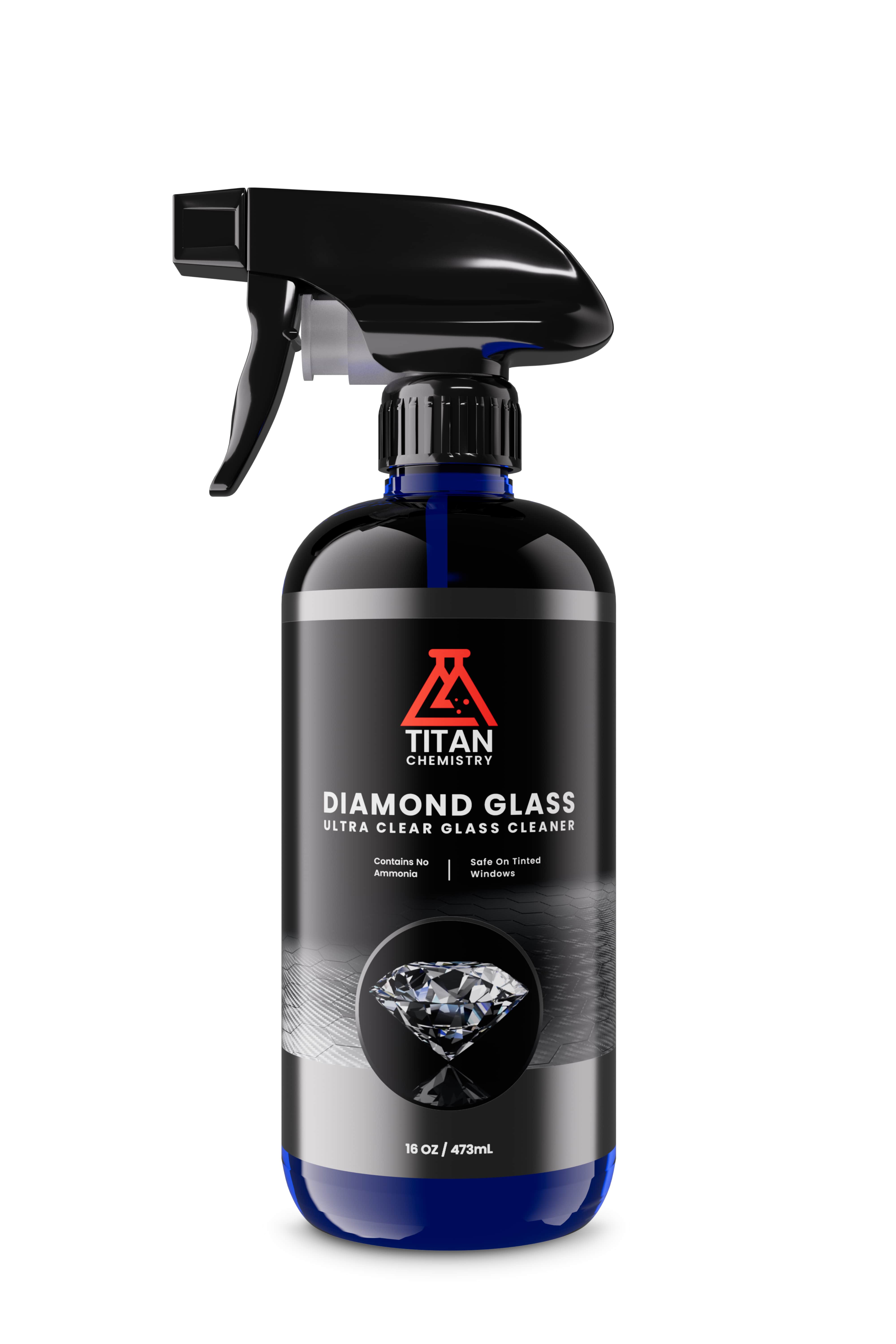 Diamond Glass - Ultra Clear Glass Cleaner – TITAN CHEMISTRY
